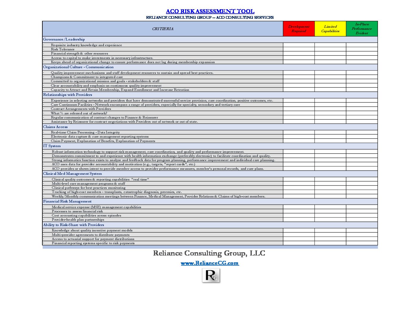 Risk Assessment Tool 2018 | VBCExhibitHall Library